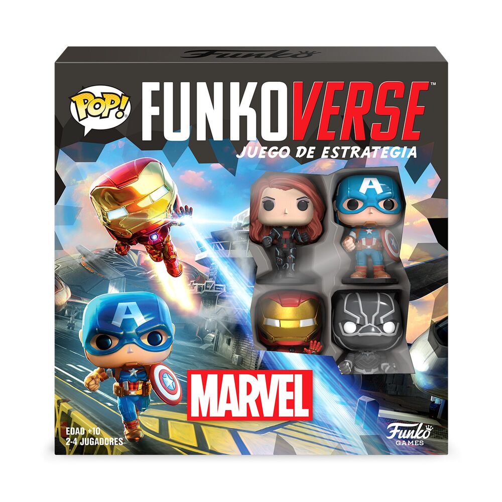 Juego de Mesa Marvel 4 Figuras | FUNKOVERSE